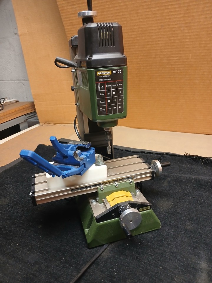 PROXXON Mini Milling Machine MF70 Bench Drill w/ Precision Steel Vice ...