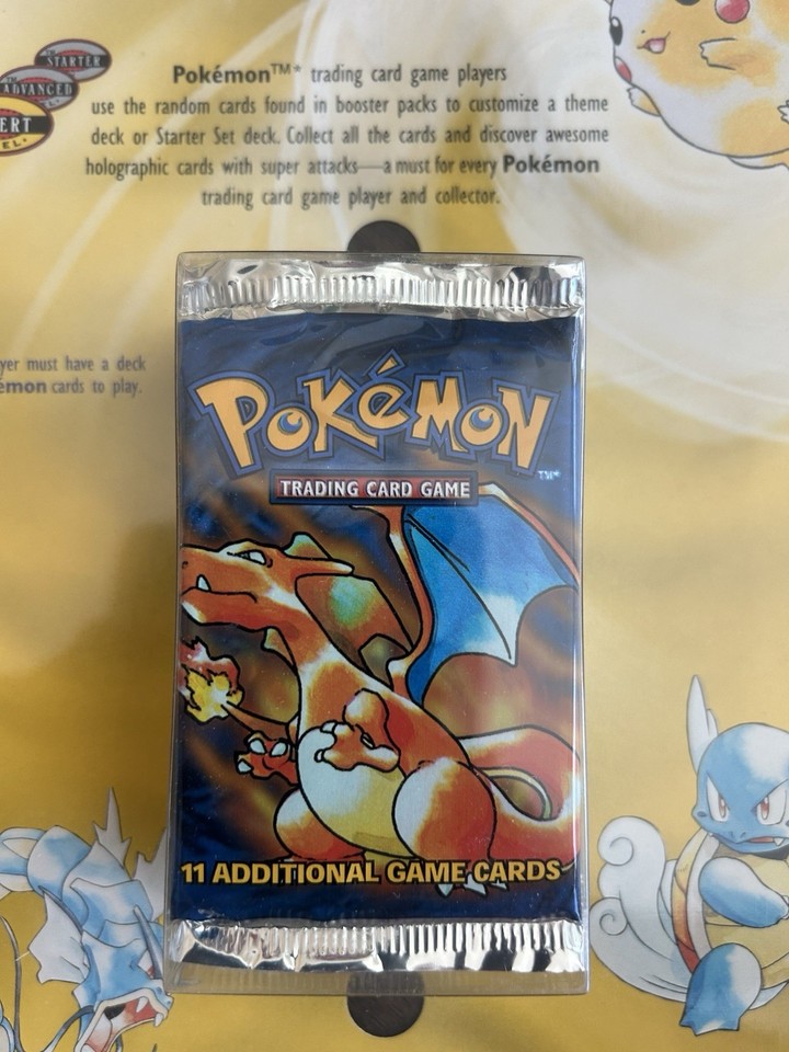 Costco Pokemon Base Set Blister Pack - Inc 10 Booster Packs - Vintage ...