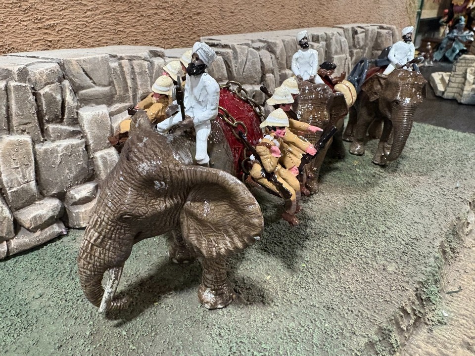 Nate's Garage Toy Soldiers BRITISH ELEPHANT TROOPS CARRIER BR 101A 54 ...