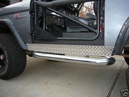 1966-1977 Early Bronco Ford Bronco Rocker Covers | 48" | Right ...