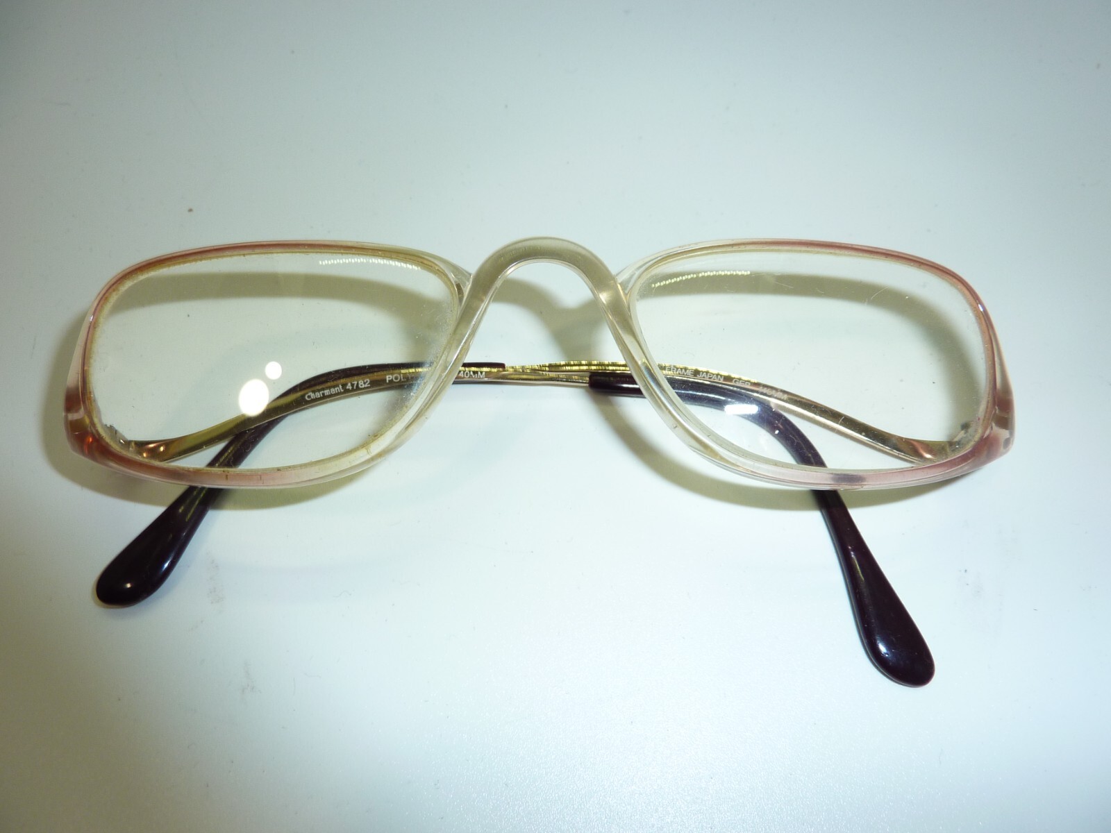 Vintage RARE Charmant Eyeglasses 4782 BL02 Poly Flex 140 mm Frame Japan ...