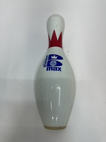 Brunswick Max Bowling Pin Made USA B Max Cut In Half Decor Collectible