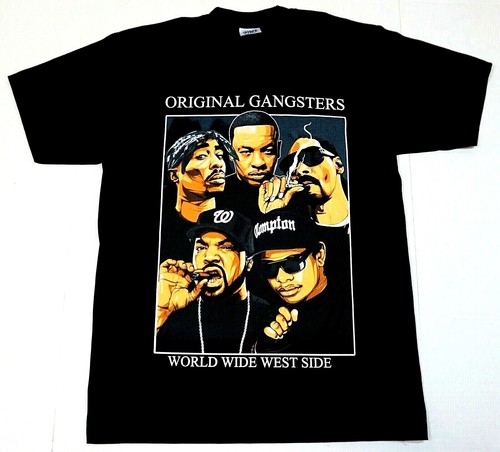 ORIGINAL GANGSTERS T-shirt West Side OG Urban Streetwear Tee Men's ...