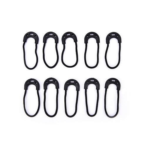 10 Zip Puller Zipper Pulls Cord Replacement Broken Fastener Slider ...