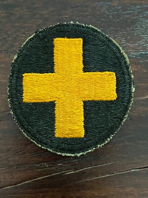 ORIGINAL PERIOD WWII WW2 US ARMY 33RD INFANTRY DIVISION PATCH-GOLDEN ...