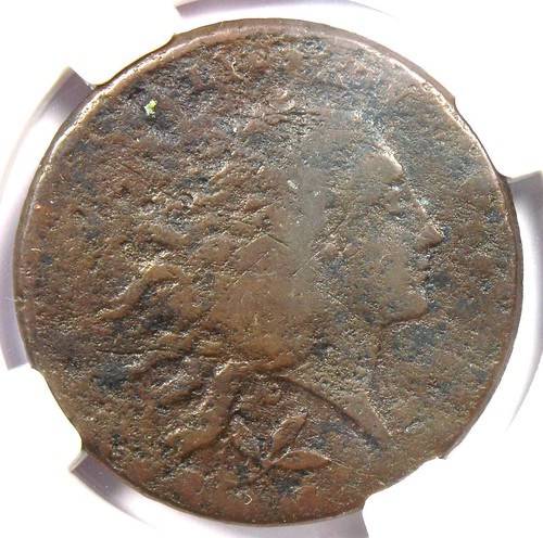 1793 Wreath Flowing Hair Large Cent 1C - Certified NGC Fine Detail ...