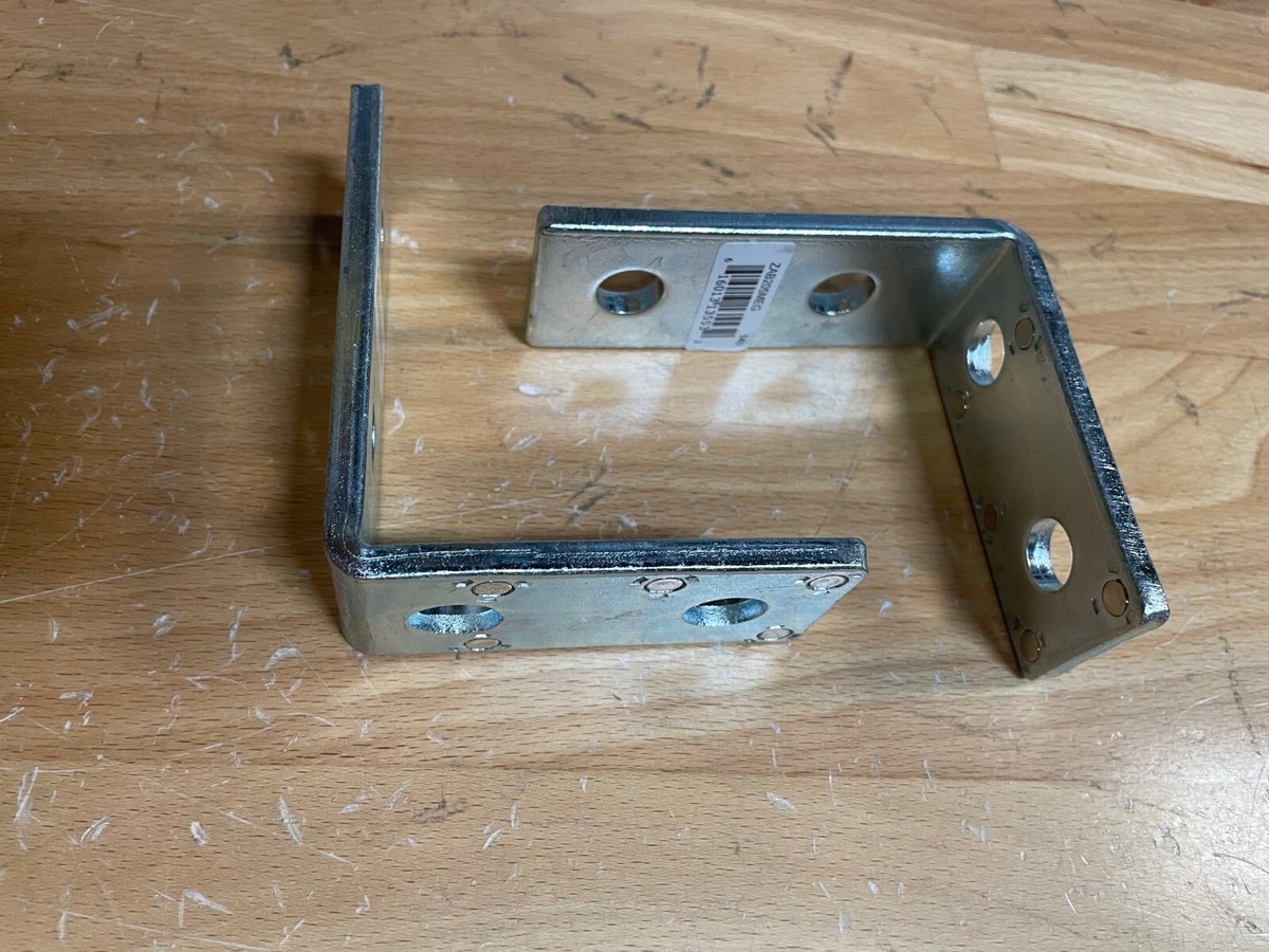 Superstrut 2hole 90 Degree Angle Strut Bracket Silver Galvanized