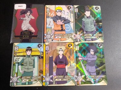 Temari 6 Card Naruto Shippuden Trading Card Anime CCG | eBay