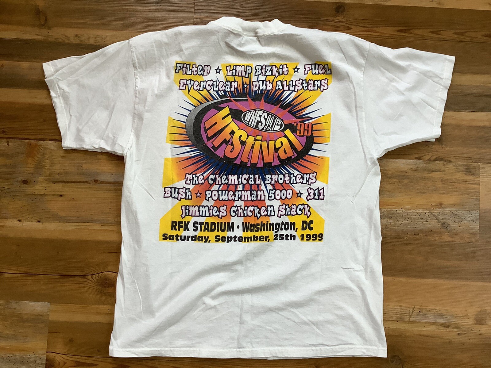 Vintage HFStival 1999 Filter Limp Bizkit Fuel Evercle… - Gem