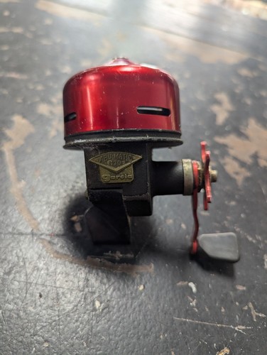 Vintage Abu Garcia 170 Abumatic Spincast Reel • Product of Sweden Red ...