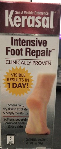 2 Kerasal Intensive Foot Repair Ointment ~ 1 Oz./30 g. Safety Sealed ...