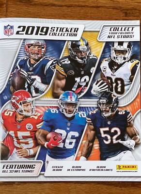 2019 PANINI NFL STICKERS ALBUM | eBay
