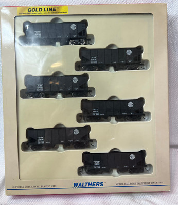 Walthers Gold Line Western MD Railway LIne USRA 55 Ton 2 Bay Hopper 6 ...
