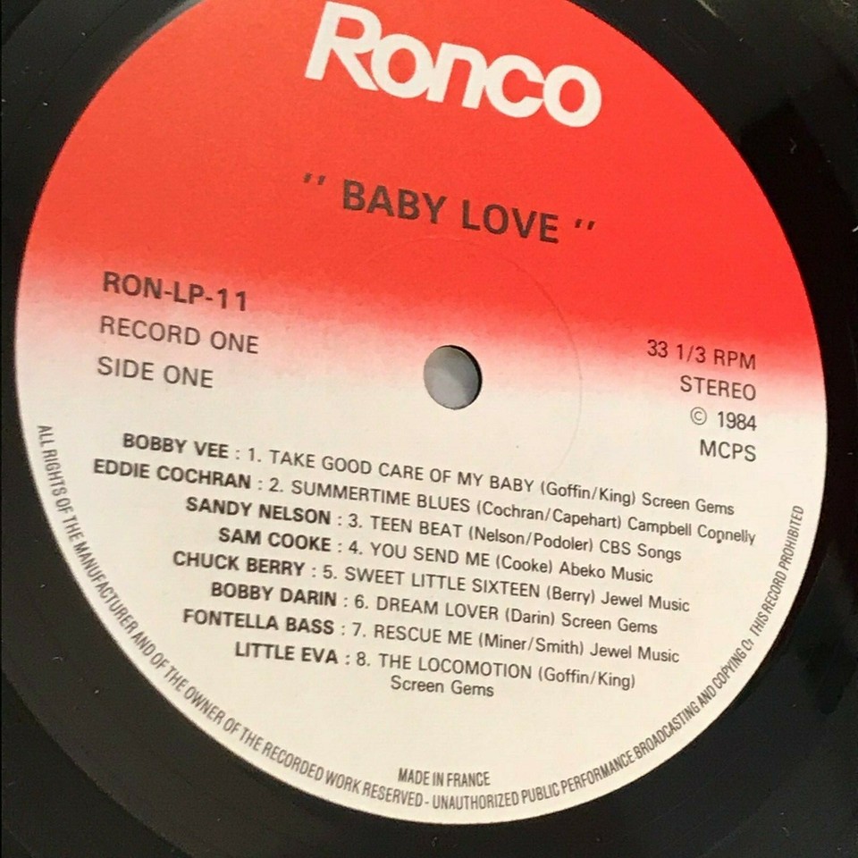 ORIGINAL SOUNDTRACK Baby Love Lemon Popsicle 5 UK 1984 double vinyl LP ...