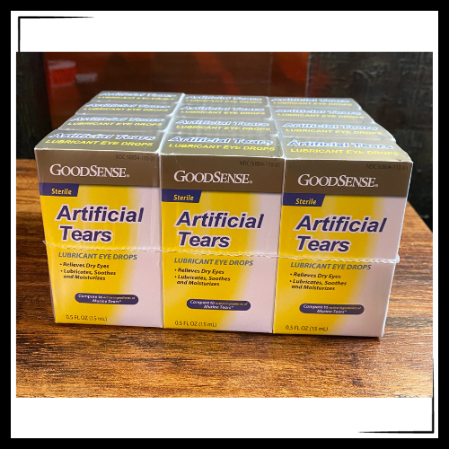 2 Goodsense Sterile Artificial Tears Lubricant Eye Drops Dry Eye Relief ...