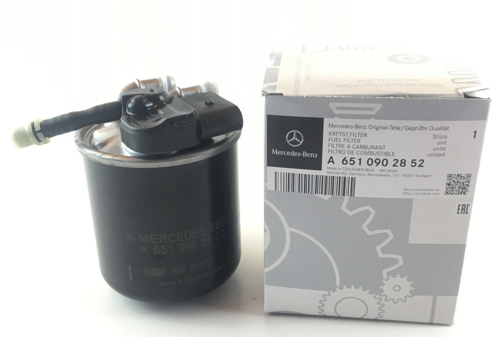 Original Mercedes Benz Kraftstofffilter Dieselfilter A 651 090 28 52 ...