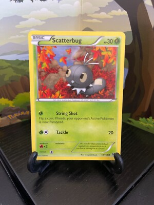 Scatterbug 13/162 - Breakthrough - Common - Pokemon Card TCG - LP/MP | eBay