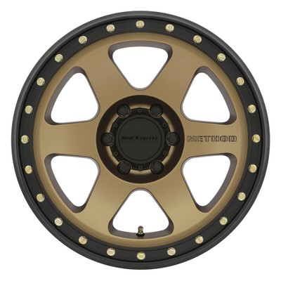 Method MR310 Con6 17x8.5 +35mm Offset 6x5.5 106.25mm CB Method Bronze ...