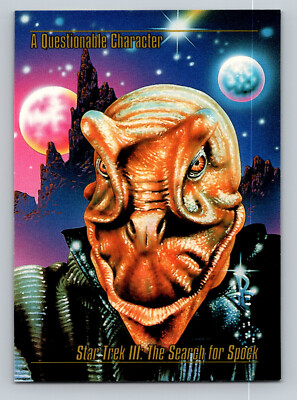 1993 SkyBox Master Series Star Trek #78 Questionable Character Trading ...