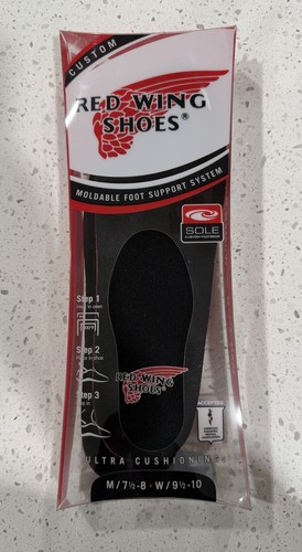 Red Wing Moldable Insoles Arch Ultra Support Size M7.5/8 - W9.5/10 | eBay