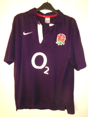England Purple Rugby Union Nike 2009 Away Shirt Large | eBay UK