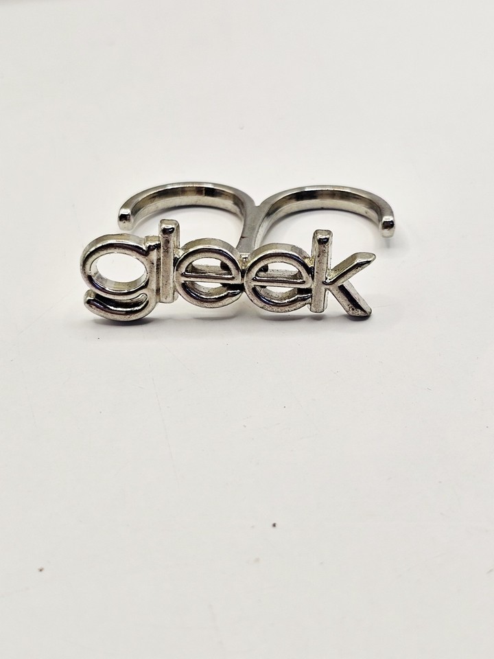 Silver Tone Glee Gleek Knuckleduster Ring - Fox | eBay