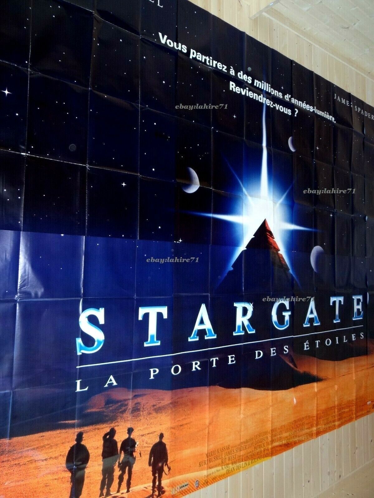 STARGATE / Roland Emmerich french BILLBOARD 8 panels 1993 | eBay