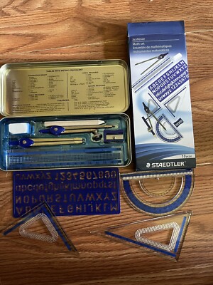Staedtler Xcellence 10 PC Math Set | eBay