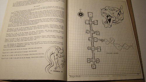 JUDGES GUILD MODULES BOOK OF TREASURE MAPS II *SOLID* DUNGEONS DRAGONS ...