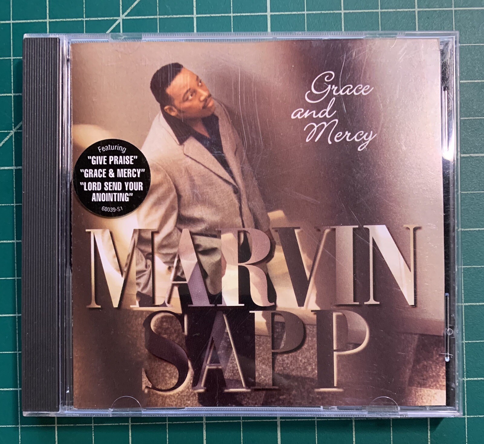 Marvin Sapp Grace & Mercy CD, May-1997, Sony Music Distribution ...