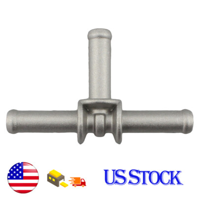 Aluminum 8MM Coolant T Fitting Flange Hose Pipe for Audi Seat Skoda N ...