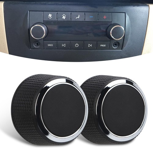 UGSHY 2 PCS Car Radio Audio Control Knobs Dial Tuner Volume Knob ...