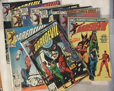 Daredevil #191 to #200 (10 Consecutive Comics Set - MARVEL 1983) NM/MT ...