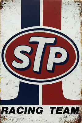 STP Rustic Look Vintage Tin Metal Sign Man Cave, Shed-Garage & Bar Sign ...