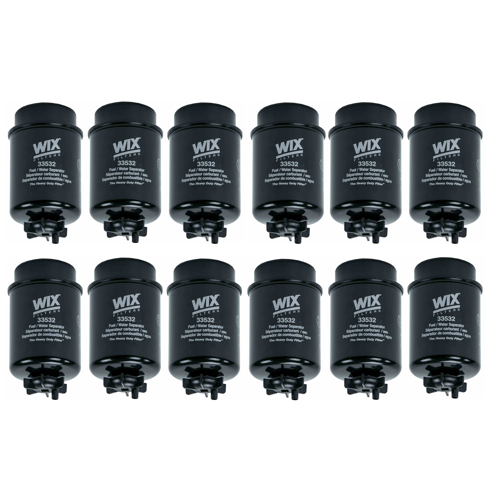 Wix 33532 Fuel Water Separator Filter Set (12 Pieces) | eBay