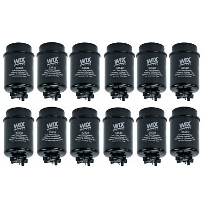 Wix 33532 Fuel Water Separator Filter Set (12 Pieces) | eBay