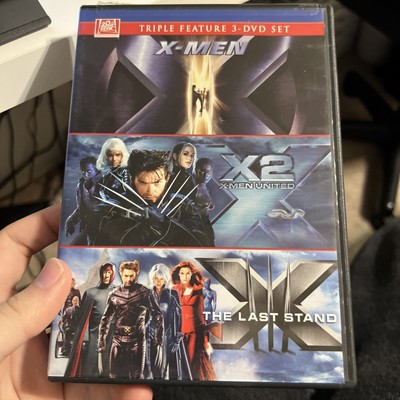 X-Men Triple Feature Trilogy 3-DVD Set X-Men X2 X-Men United X3 The ...