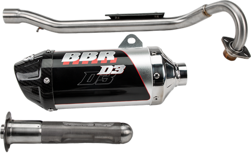 BBR D3 Full Exhaust 240-YTR-1231 Yamaha TTR TT-R 125 2000-Present NEW ...