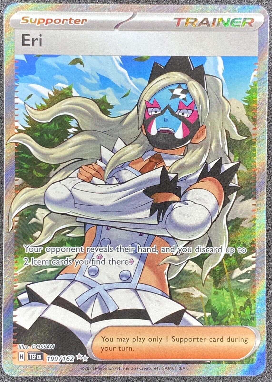 Pokemon - Eri - 199/162 - Full Art - Temporal Forces -NM/M | eBay