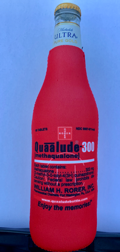 Quaalude koosie 12 oz zipper, qualude | eBay