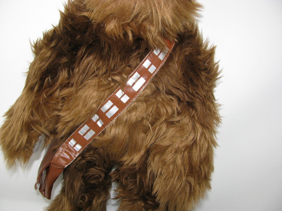 Disney Store Star Wars Chewbacca Chewie Wookie Plush Stuffed Animal 19 ...