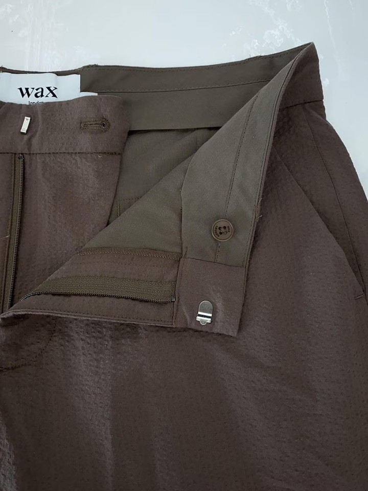 Other brands: Wax London slacks, size 32, cotton, gray, solid color | eBay