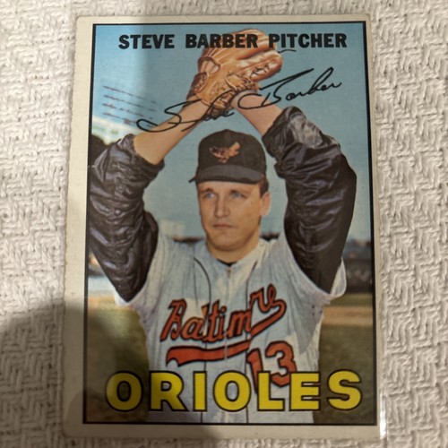 1967 Topps - #82 Steve Barber VG -34 | eBay