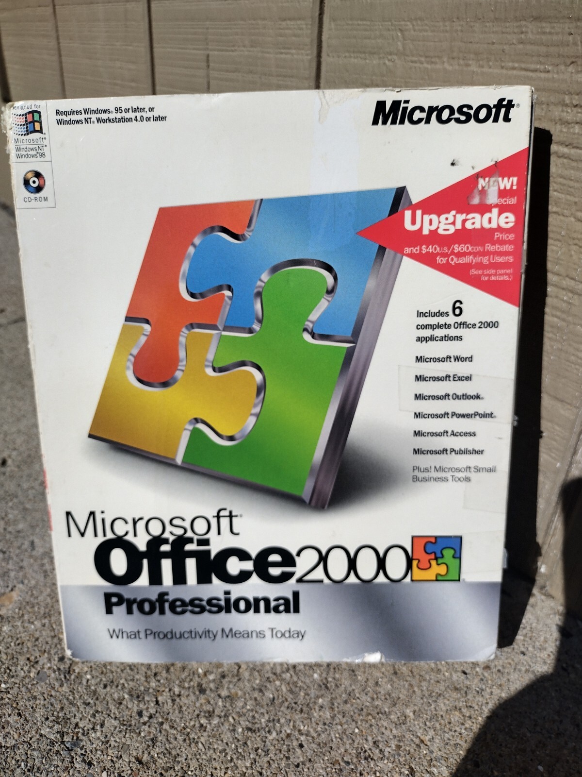 Microsoft Office 2000 Professional Full Retail Box VG Cnd Fast Ship | eBay