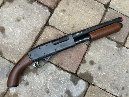 Sawed Off Pump Shotgun