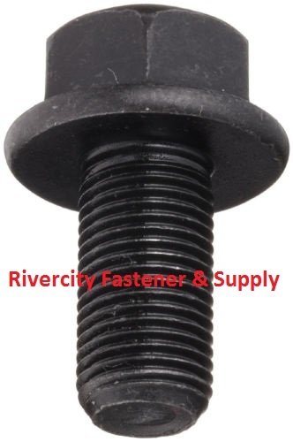 (10) 3/8-16x1 Grade 8 Hex Head Flange Frame bolt Screws 3/8x1 With Nuts ...