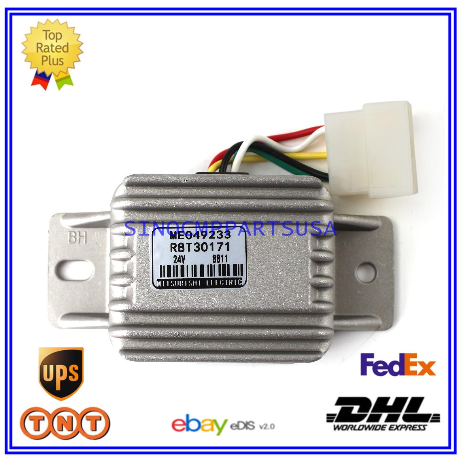 24V Timer Relay ME049233 R8T30171 For Excavator 320C 320B 312B E320C ...
