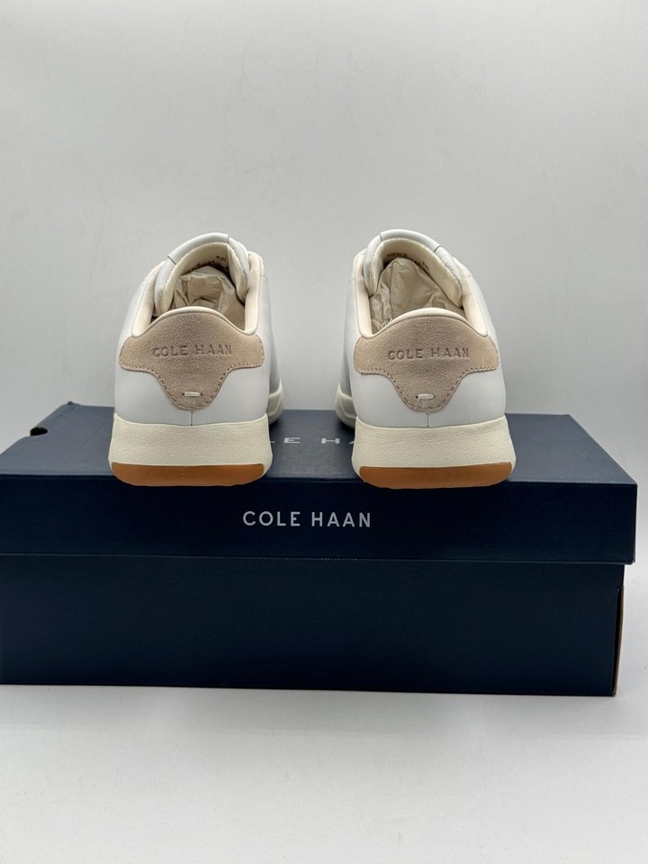Cole Haan Men's Grandpro Tennis Sneaker Leather C22584 White US Size 9 ...