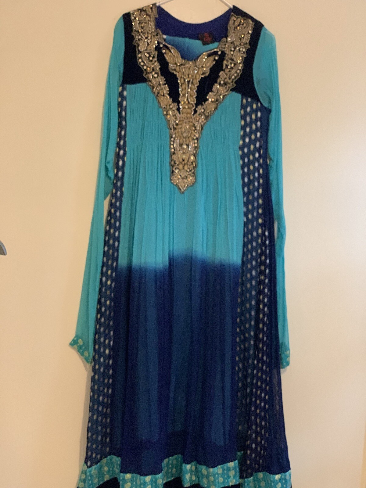 New Designer Ready Made Pakistani Maxi Suit Indian S… - Gem