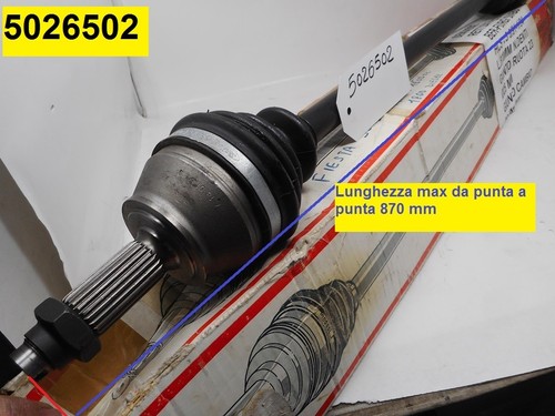 Drive Shaft Front Right ford Fiesta 1300 Engine Hcs From 8/1991-1/1994 ...